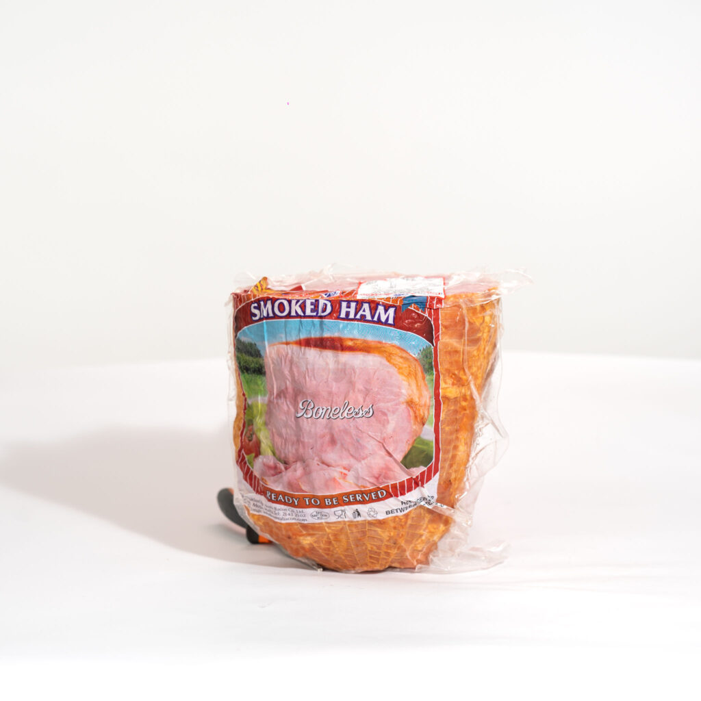 Smoked Cooked Ham in Net - Mosta Bacon